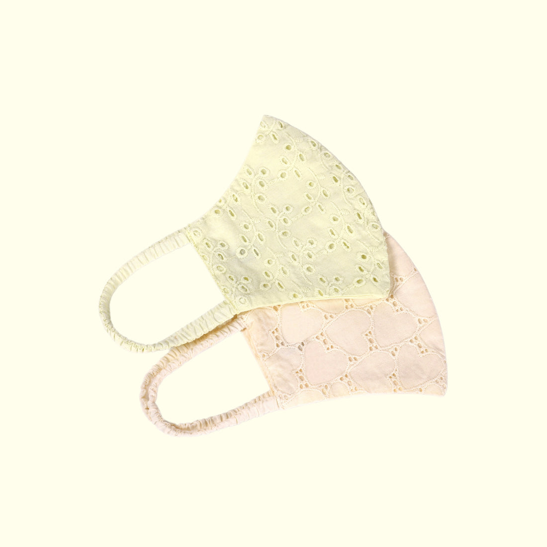 Serene | Broderie Anglaise Masks | Treated with HealthGuard® – Doori India